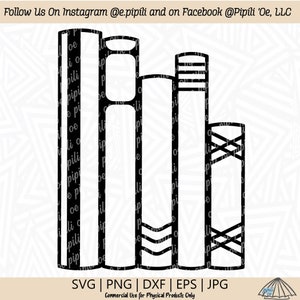 Book Stacks SVG - Book SVG - Digital Download - Book Clip Art - Stack ...