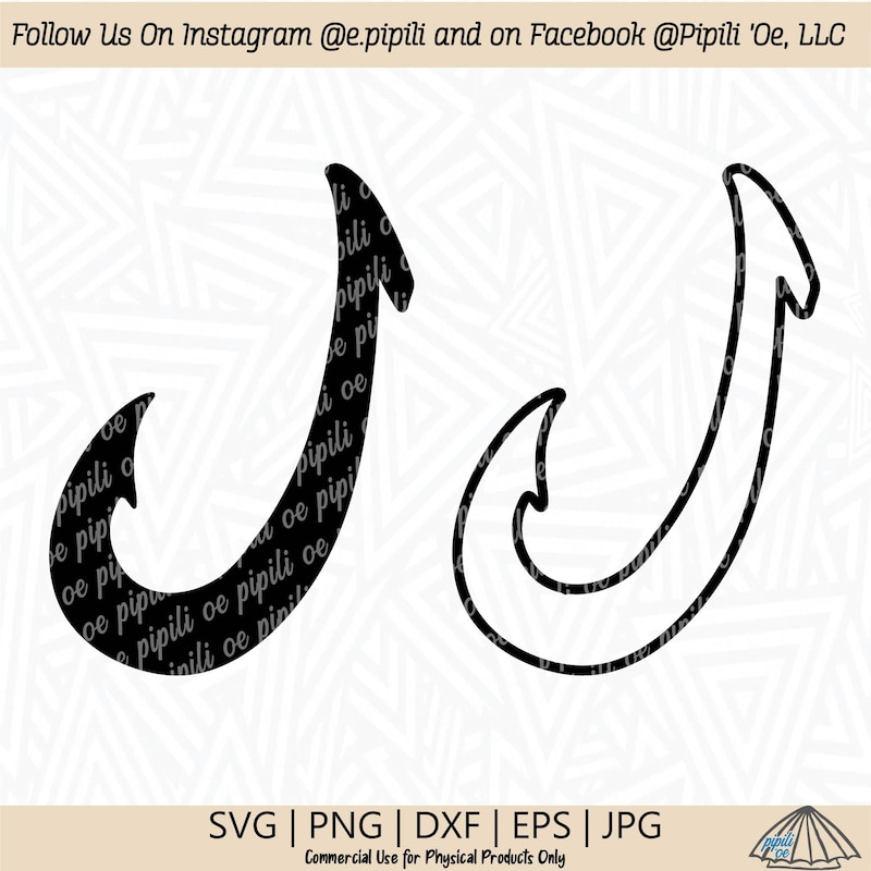 Hawaiian Fish Hook - Etsy