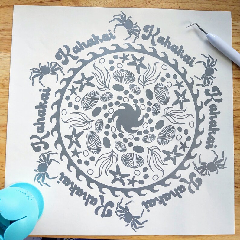 Hawaii Beach Mandala SVG - Beach Mandala SVG - Hawaii Mandala SVG ...