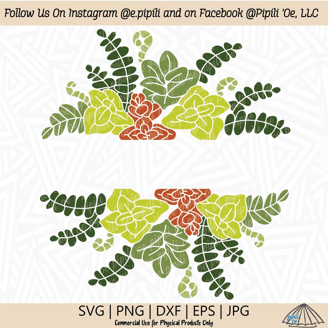 Liko Arrangement SVG Liko of the Lehua SVG Digital - Etsy