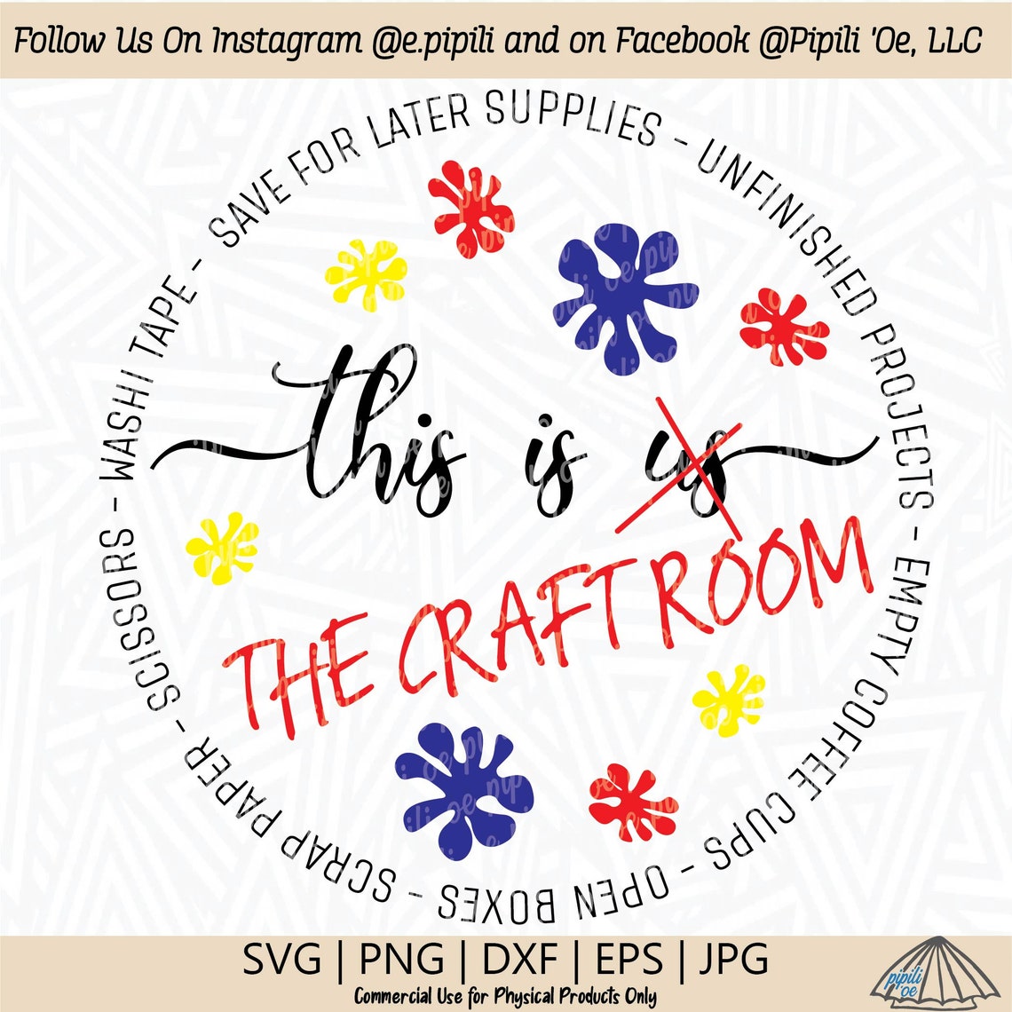 This is the Craft Room SVG Crafter SVG Craft Room SVG - Etsy