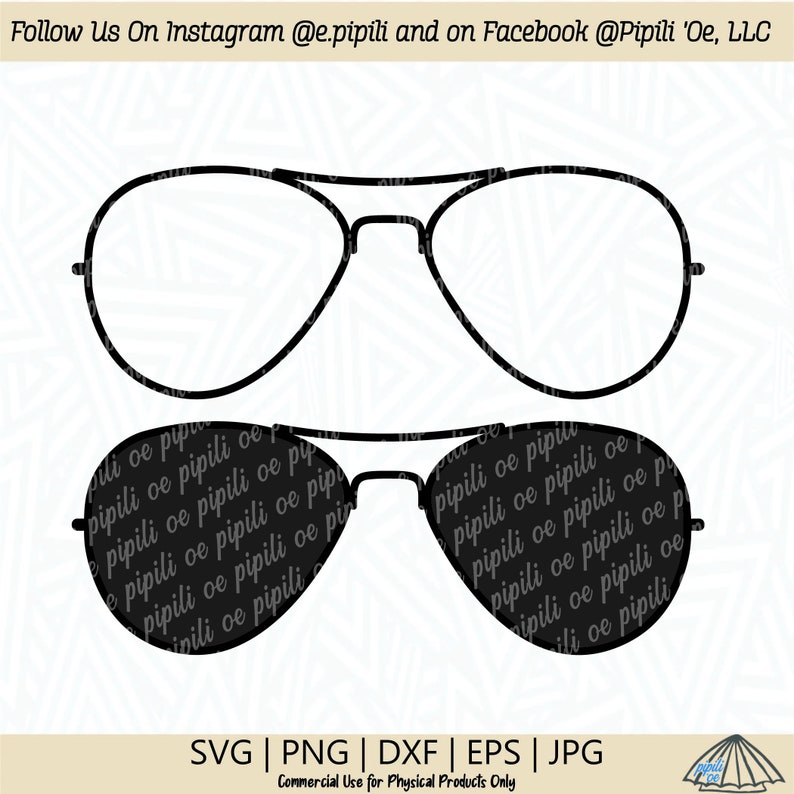 Sunglass Glasses SVG Glasses SVG Sunglasses SVG Digital | Etsy