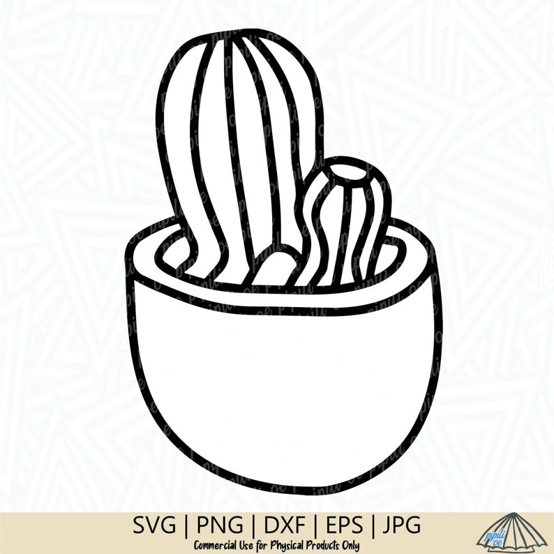 Small Cactus SVG Cactus SVG Potted Plant Svg House Plant - Etsy