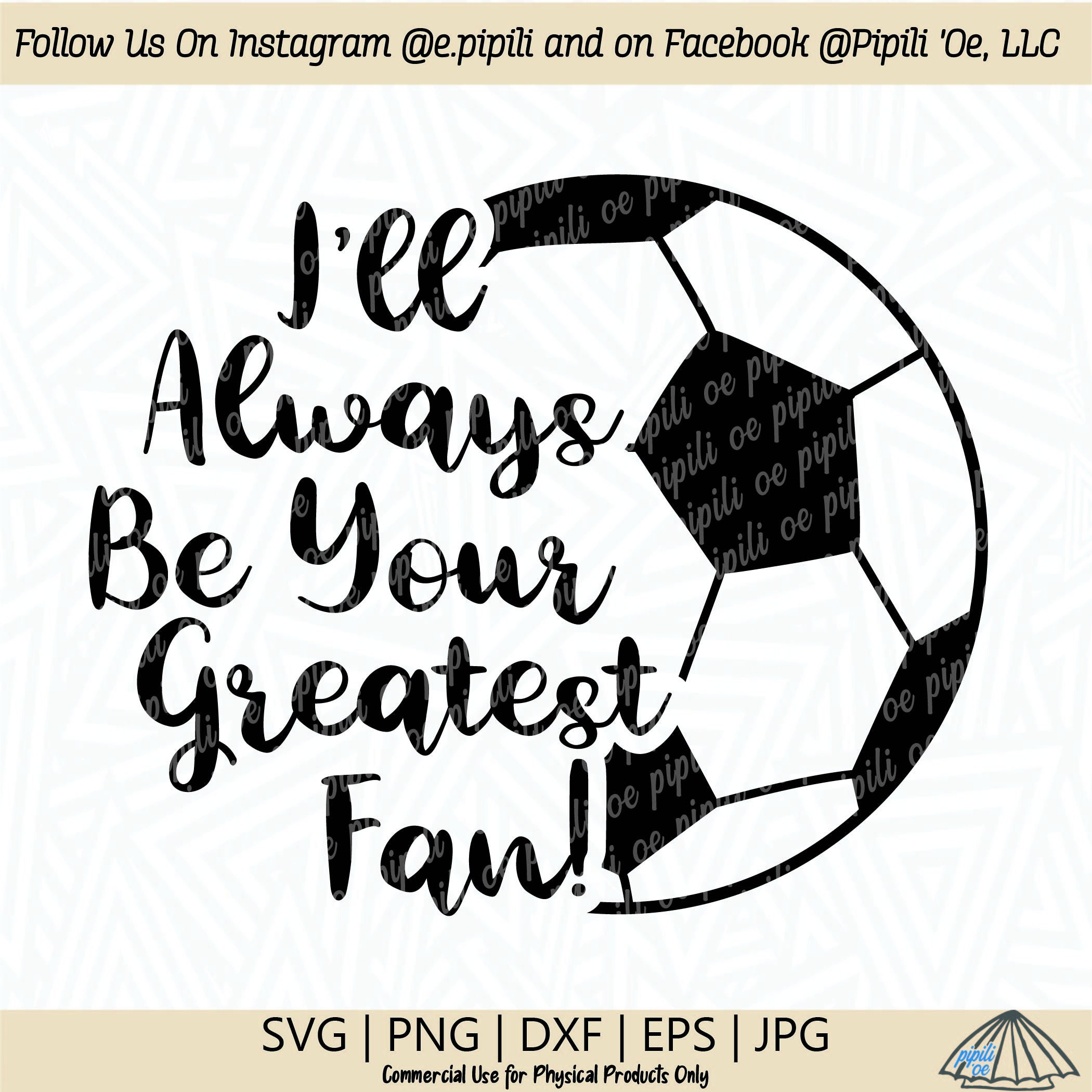 Soccer Greatest Fan SVG Soccer SVG Sports Mom SVG Sports | Etsy