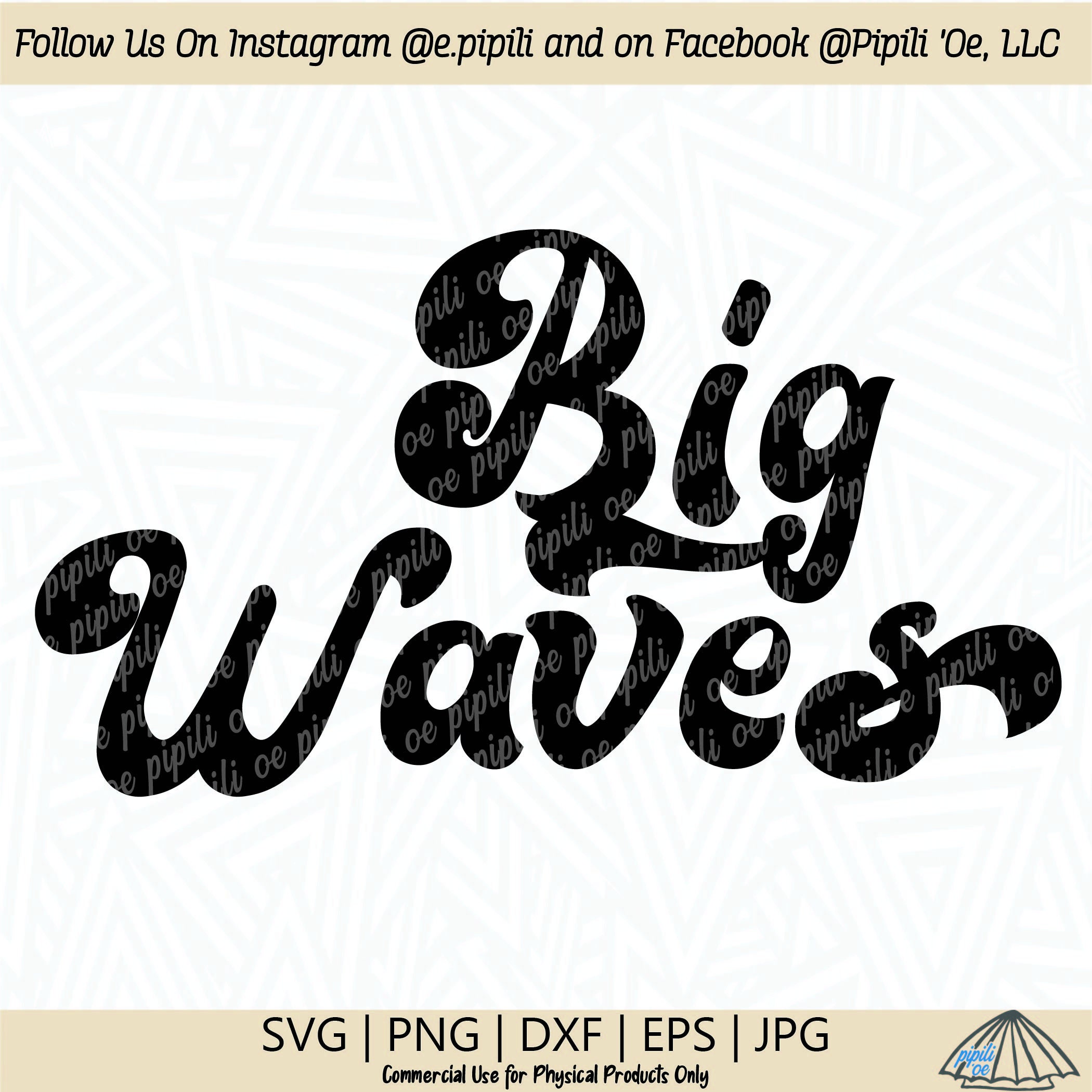 Big Waves SVG Waves SVG Ocean SVG Phrase Svg Digital | Etsy