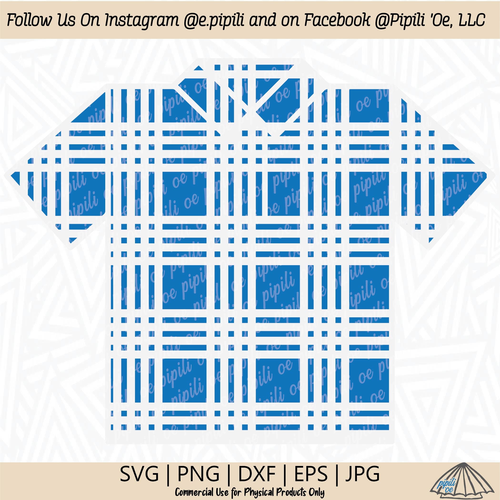 Palaka Shirt SVG - Palaka Design SVG - Digital Download - Hawaii Shirt ...