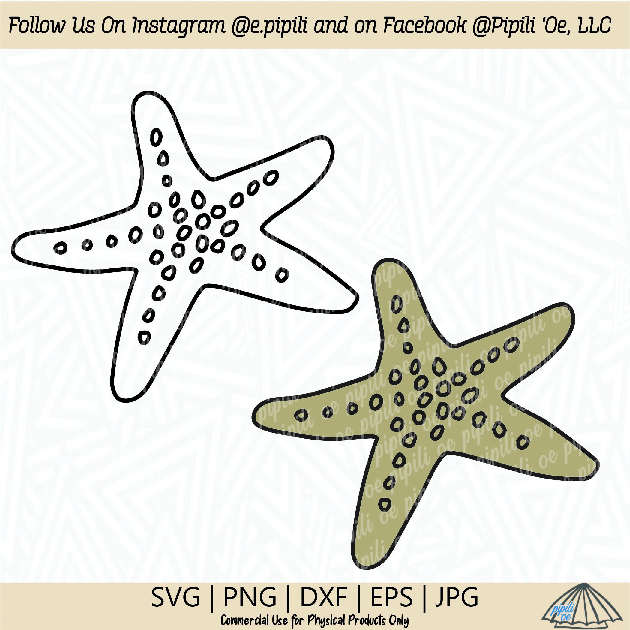 Seestern - Pe'a SVG - Seestern SVG - Hawaii SVG - Digital Download ...