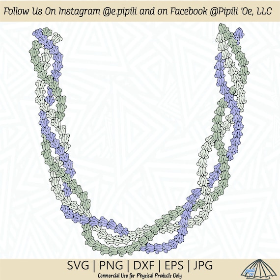 Hawaiian Lei Drawing