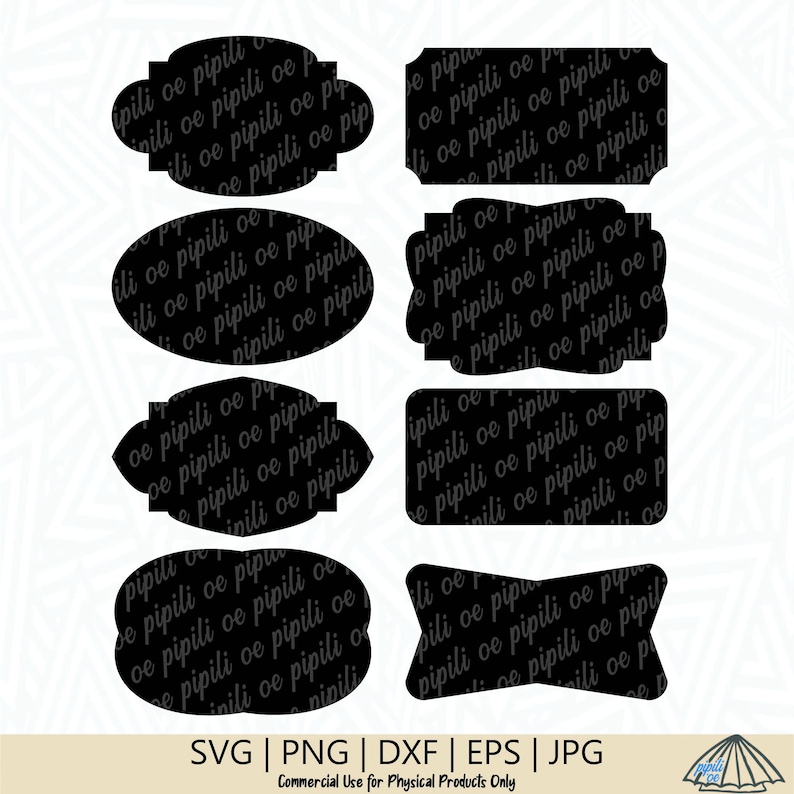 Labels SVG Tags SVG Labels Cut File Kitchen Label Svg - Etsy