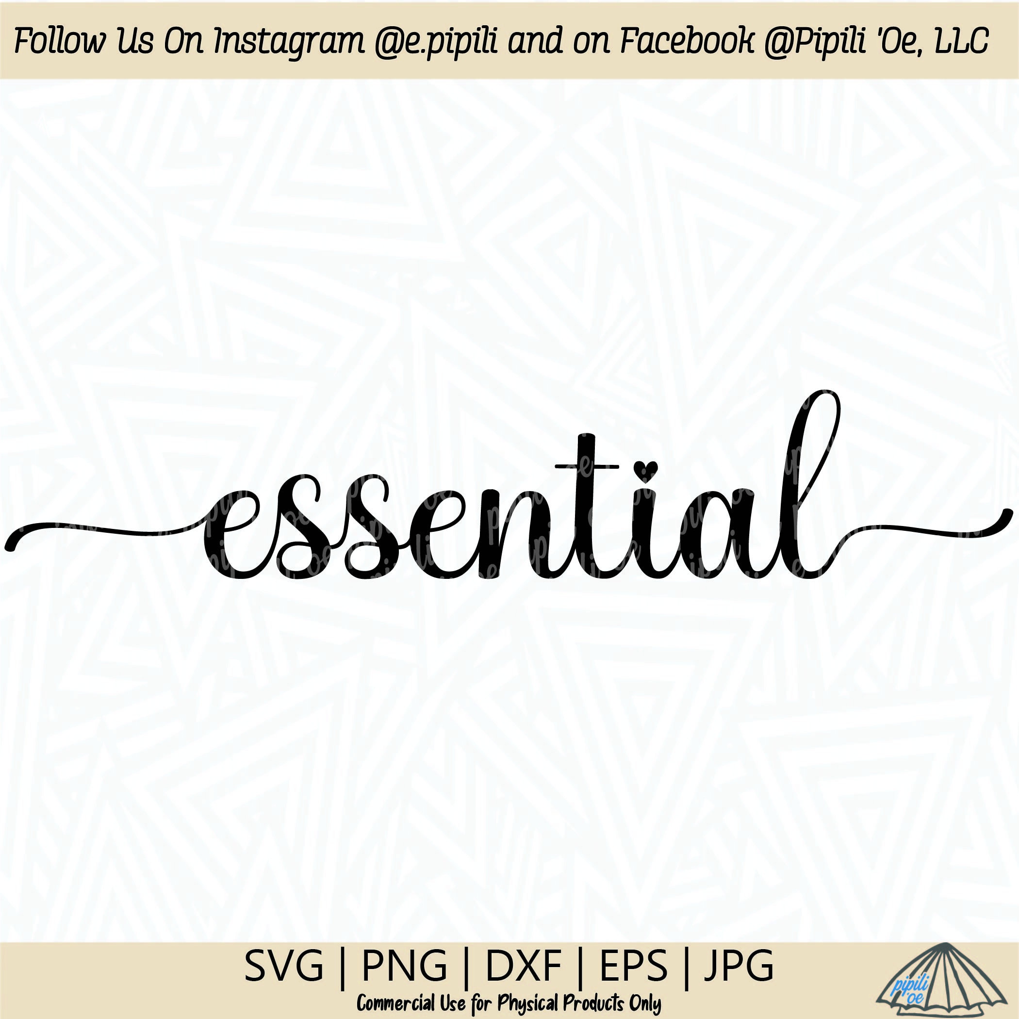 Essential Script SVG Essential SVG Essential Worker SVG | Etsy Australia