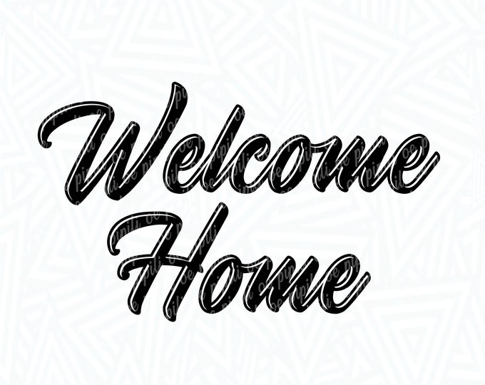 WELCOME HOME Svg, Japanese Characters Svg, Hiragana Svg, Decal Home ...