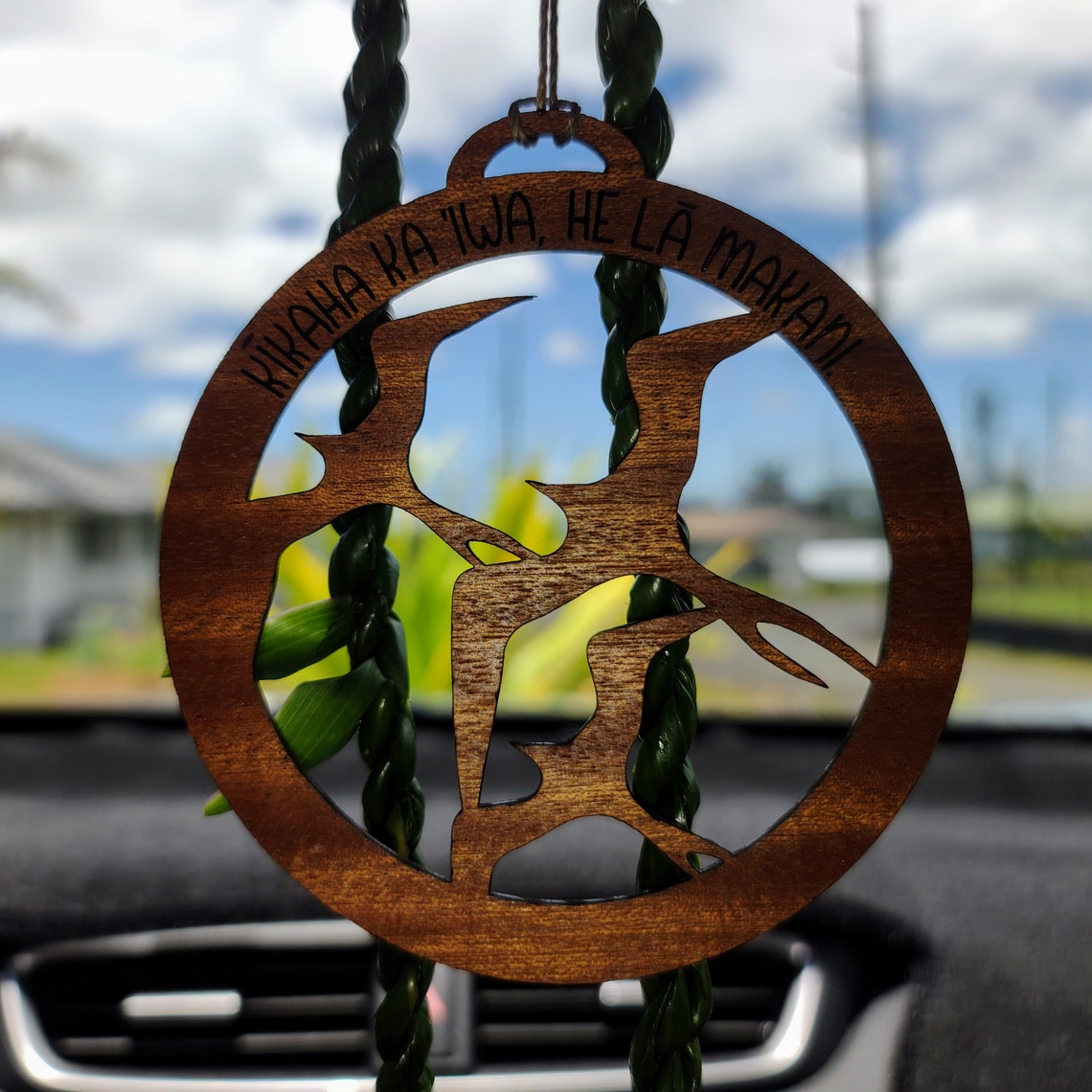 Iwa Bird Car Mirror Ornament Laser SVG Iwa Bird Laser SVG | Etsy