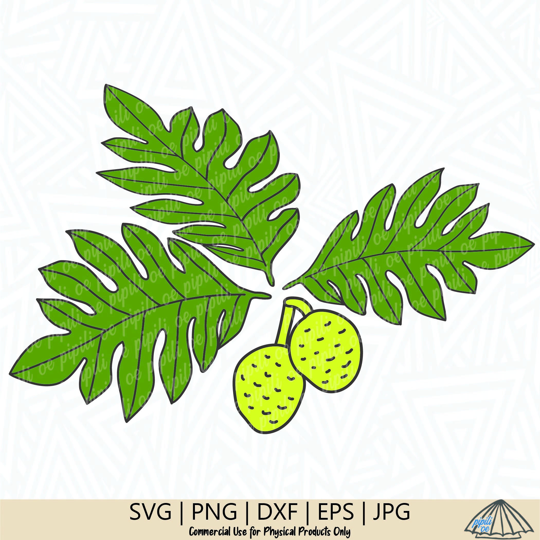 Breadfruit Leaf Art Breadfruit Leaf Art