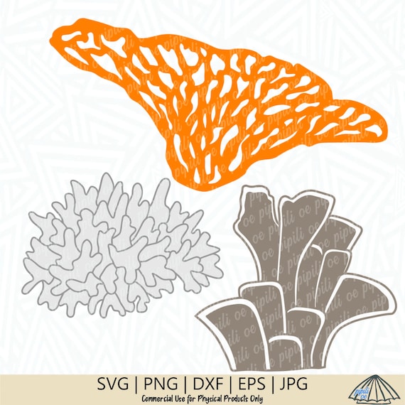 Coral Bundle SVG Coral SVG Bundle SVG Coral Cut Files - Etsy