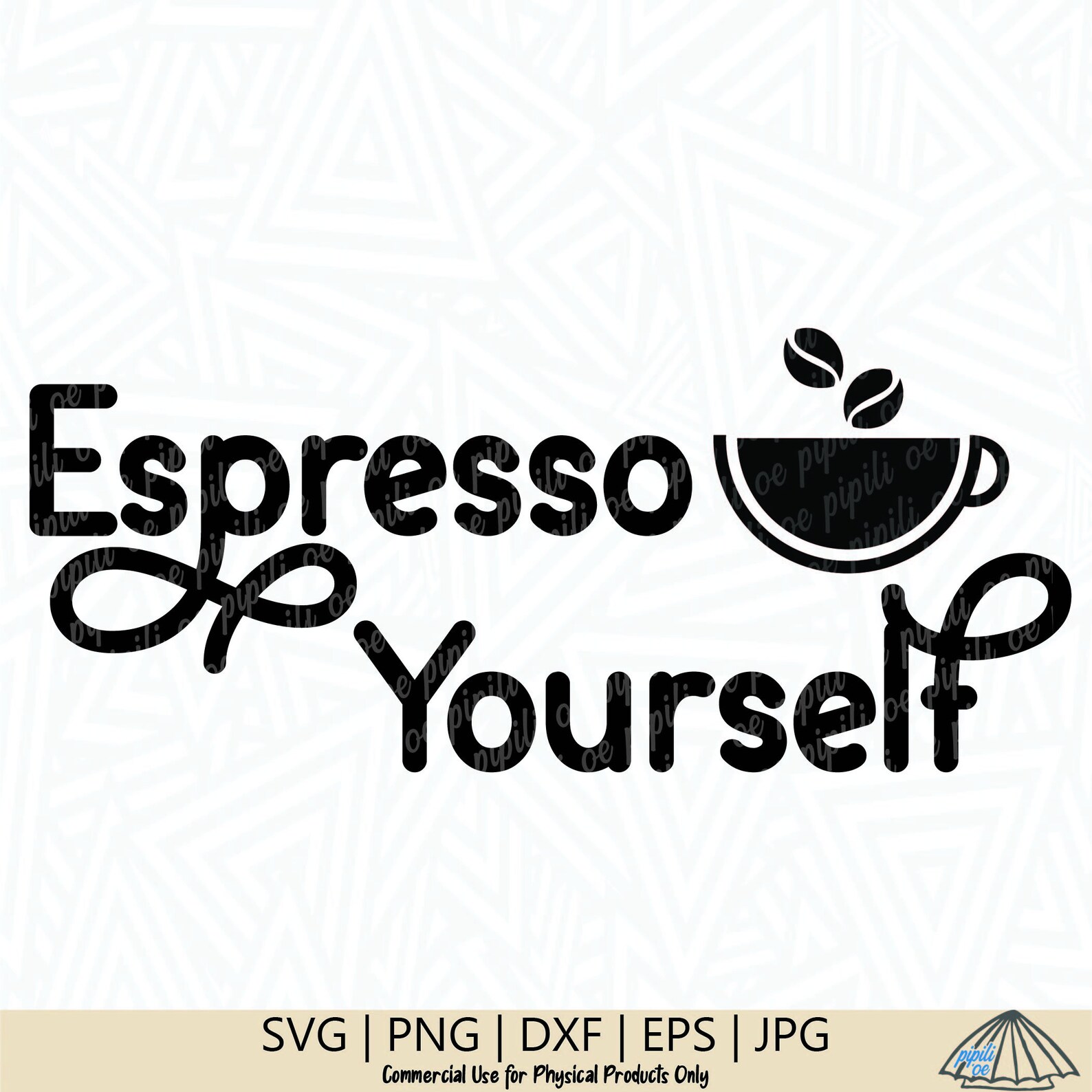 Espresso Yourself SVG Espresso SVG Sayings SVG Coffee - Etsy