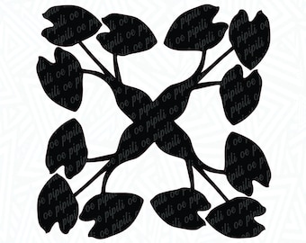 Maile and 'ilima Lei SVG Maile Lei SVG 'ilima Lei SVG Hawaii Svg ...