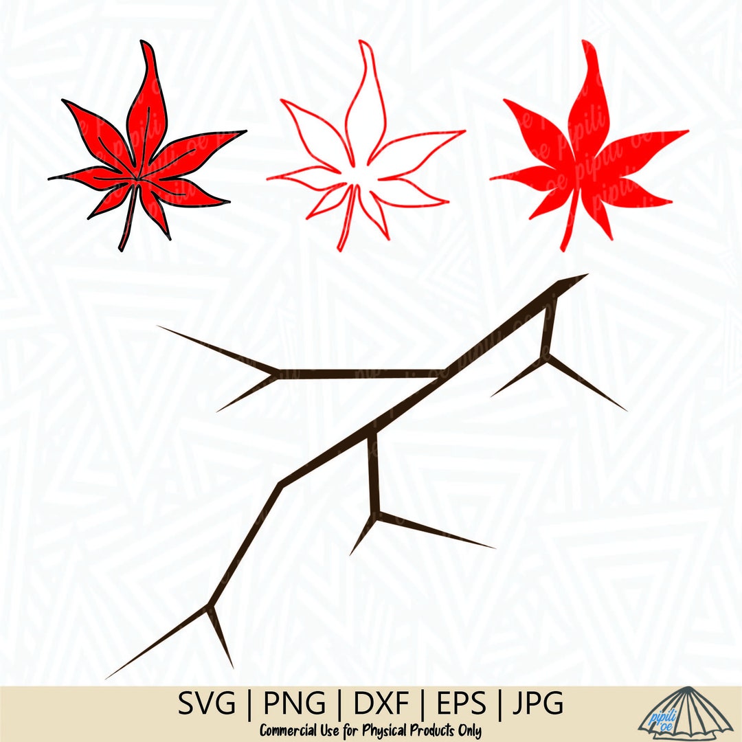 Japanese Maple SVG - Leaf SVG - Maple SVG - Asian Svg - Leaves Svg ...