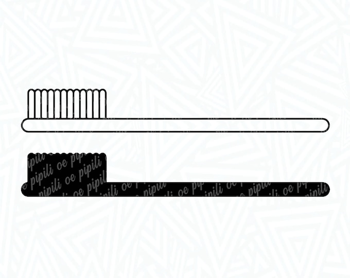 Toothbrush Svg Clipart, Toothbrush Svg Vector, Toothbrush Cut Files ...