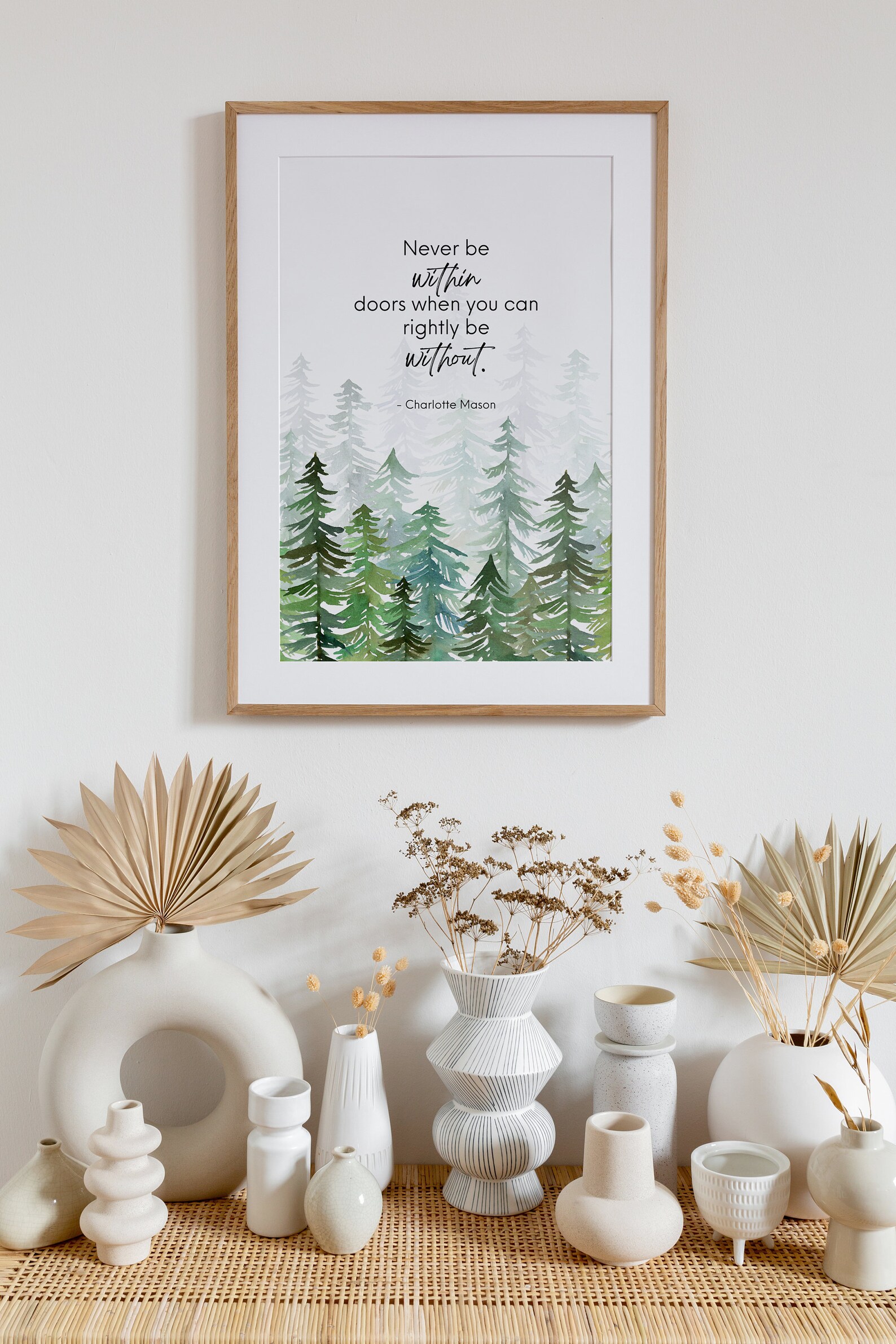 Charlotte Mason Quote • Printable Wall Art • Classroom Decor ...