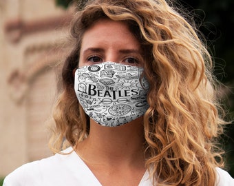 The Beatles Face Mask - Etsy