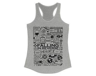 Falling in Reverse Tank Top - Etsy