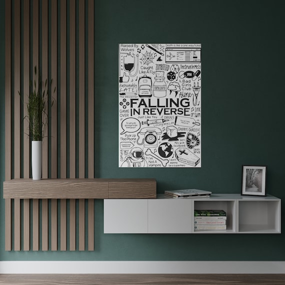 Falling In Reverse Fashionably Late Poster