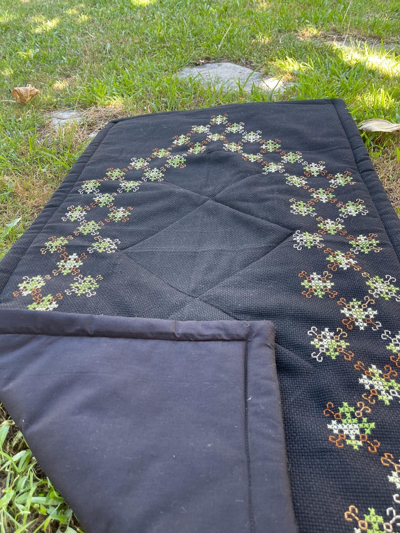 Embroidery Prayer Rug, Handmade Janamaz - Etsy