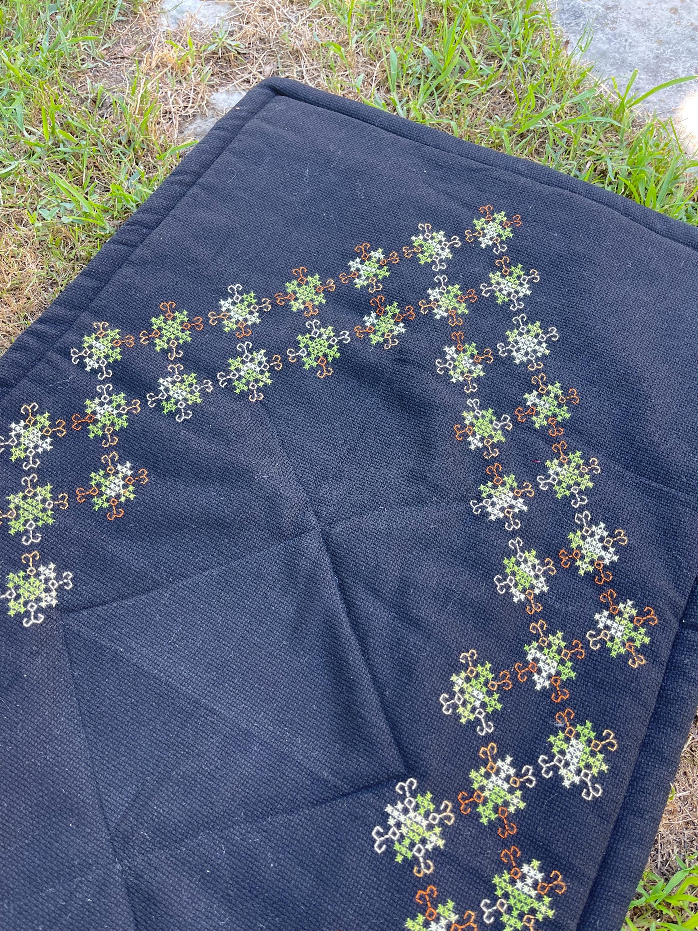 Embroidery Prayer Rug, Handmade Janamaz - Etsy