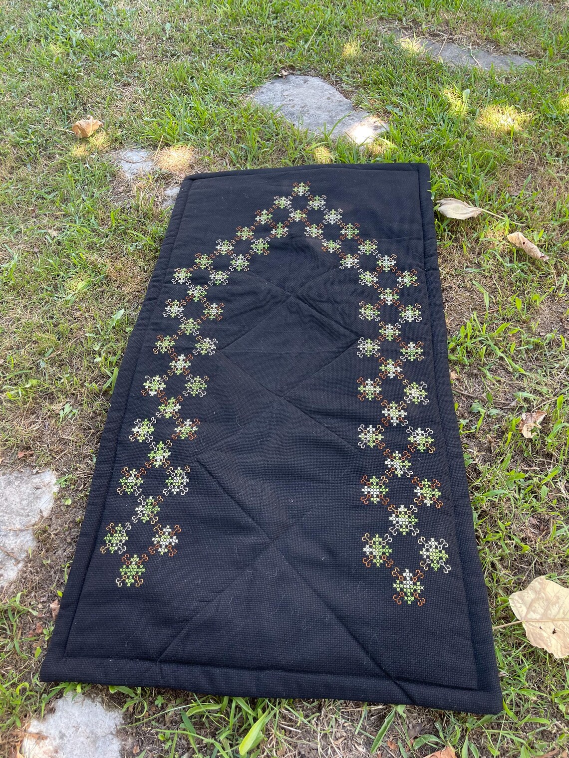 Embroidery Prayer Rug, Handmade Janamaz - Etsy