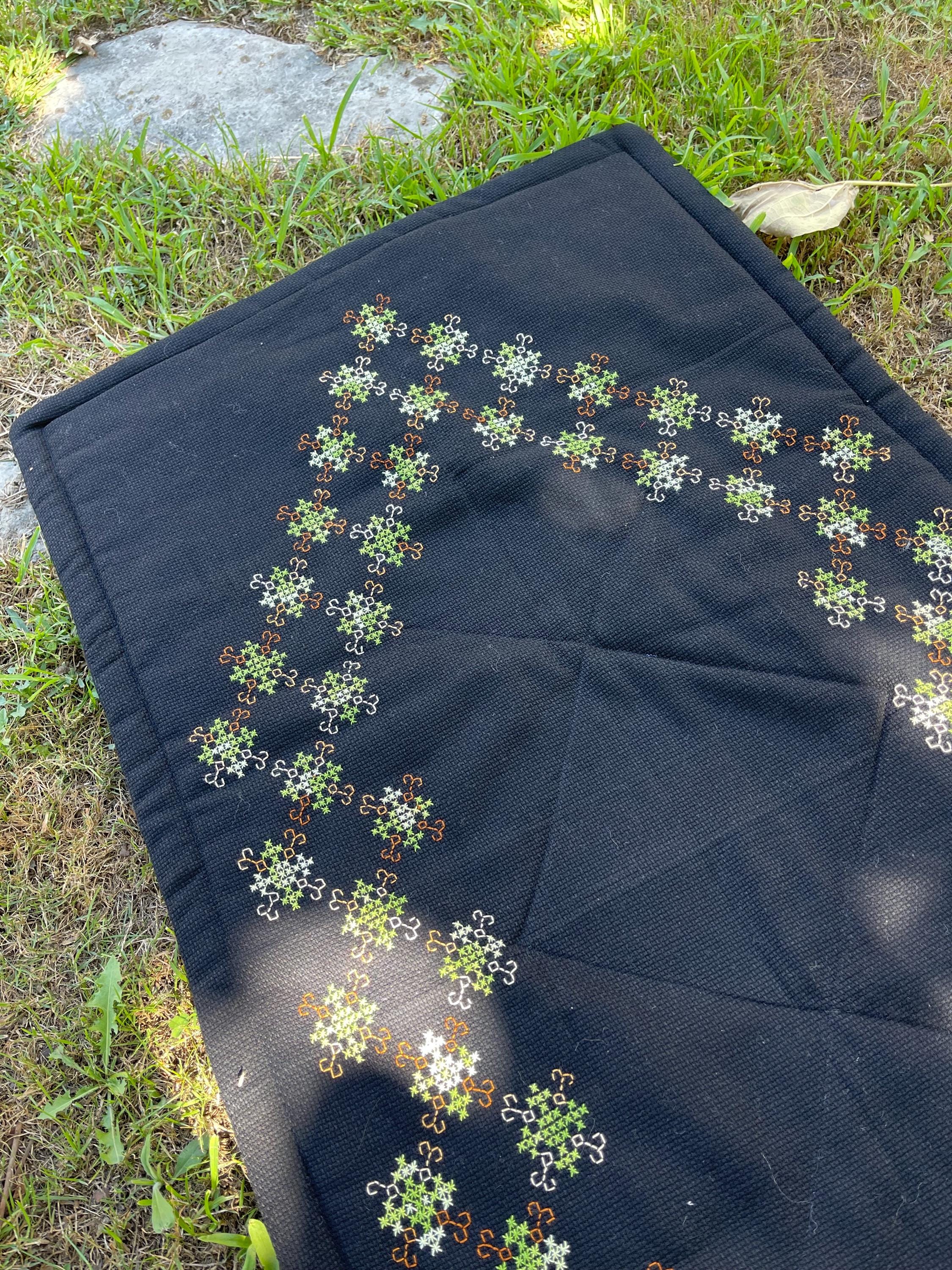 Embroidery Prayer Rug, Handmade Janamaz - Etsy