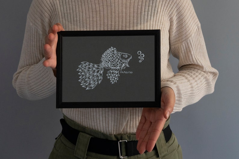 Drawing A5 Black Paper - Etsy