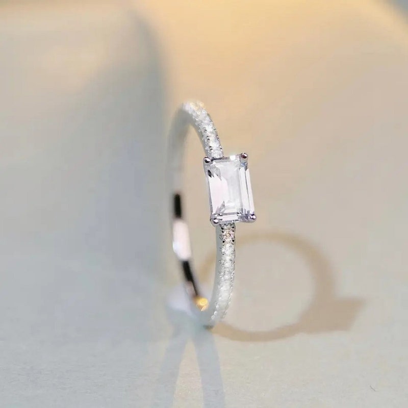 Silver Promise Ring - Etsy