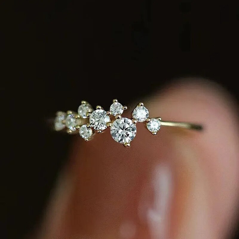Cluster Ring - Etsy