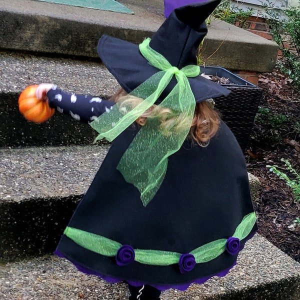 Witch Cape for Girls - Etsy