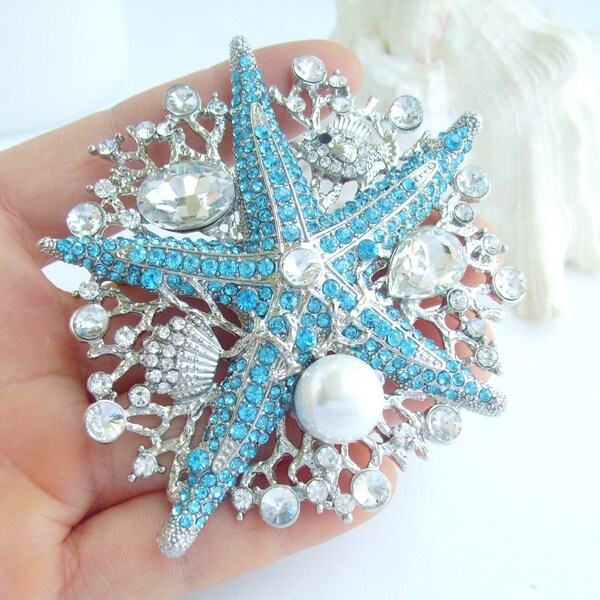 Starfish Brooch - Etsy