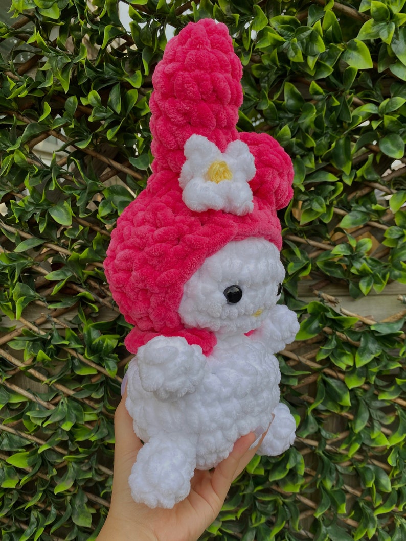 My Melody Crochet Plush - Etsy