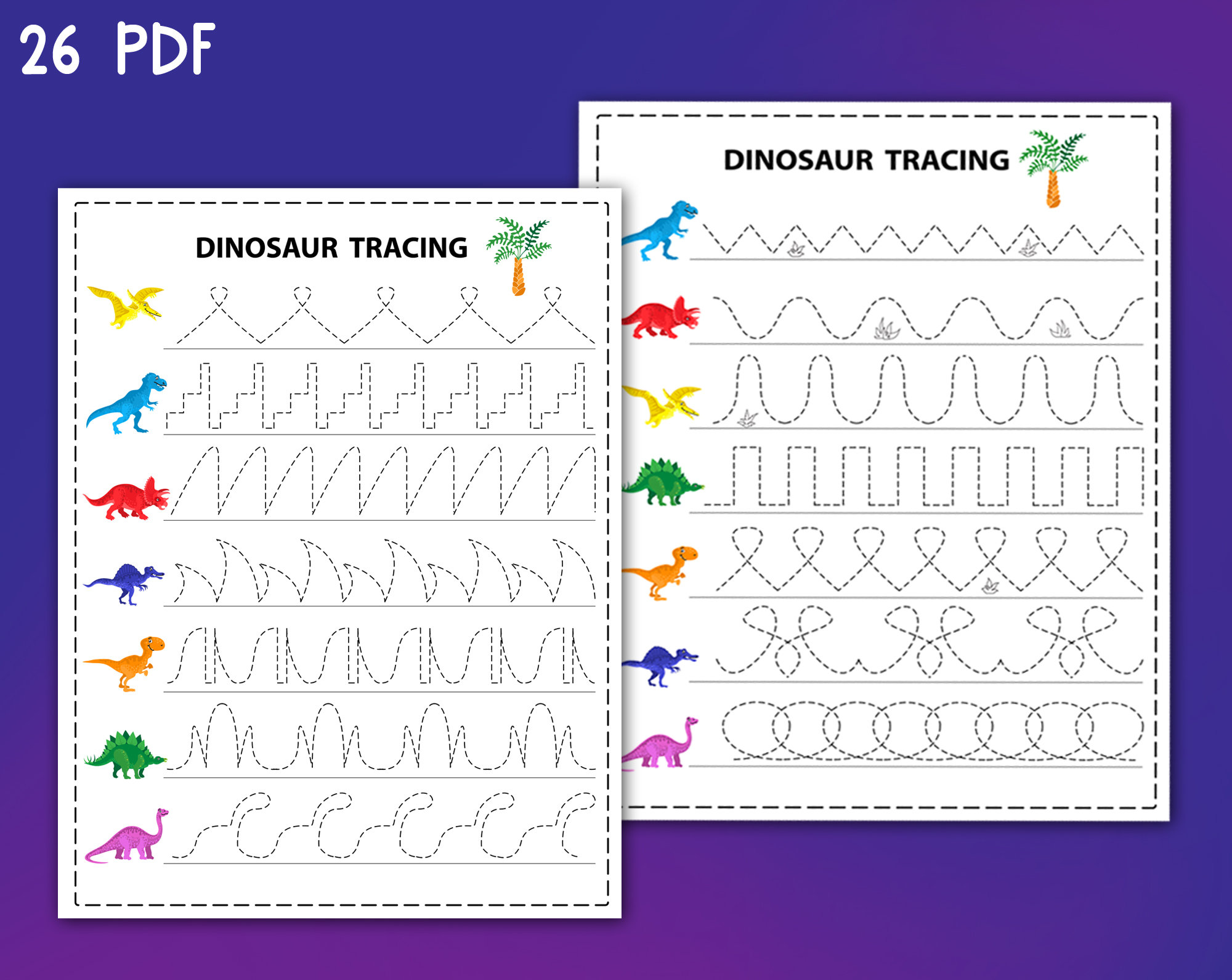 Dinosaur Busy Book, Preschool Worksheets. Quiet Book, Preschool ...