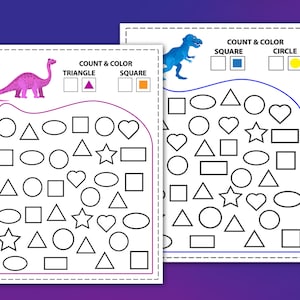 Dinosaur Busy Book, Preschool Worksheets. Quiet Book, Preschool ...