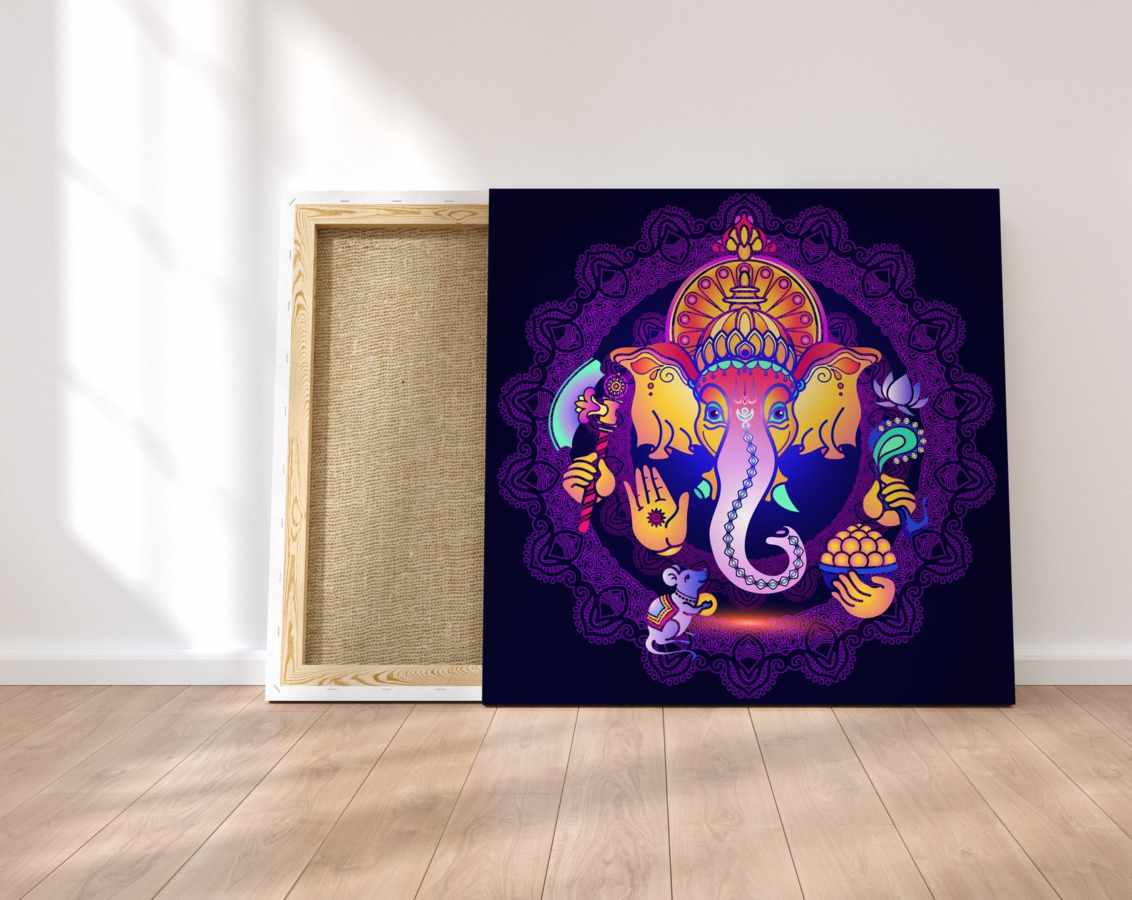 Ganesha Printable Wall Art. Ganesh Colorful Wall Art. Ganesha ...