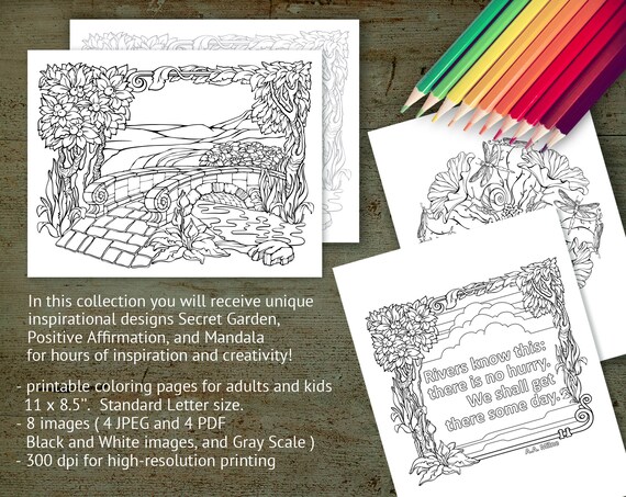 Coloring Pages Of The Secret Garden