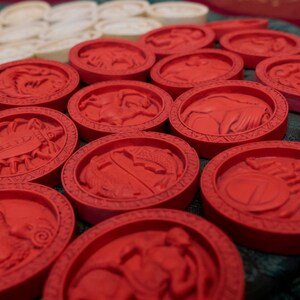 Medieval Style Backgammon Set 12th Century Astrological Zodiac Designs ...