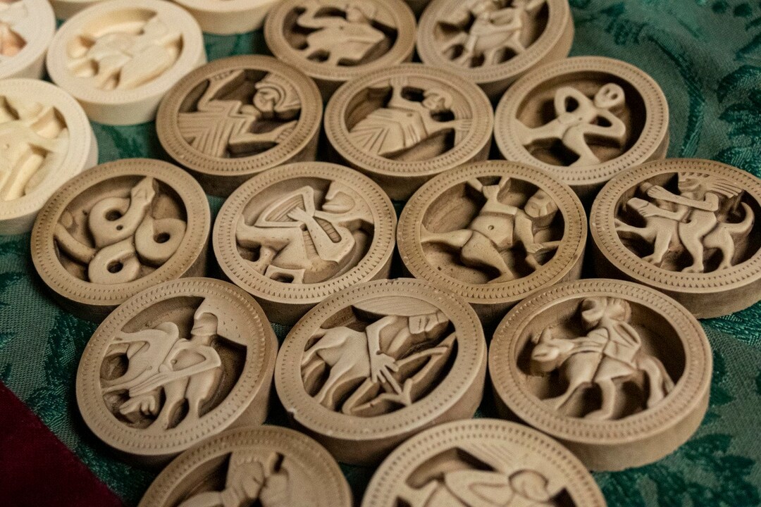 Gloucester Tabula Set - 11th Century Medieval Backgammon Replica - Etsy