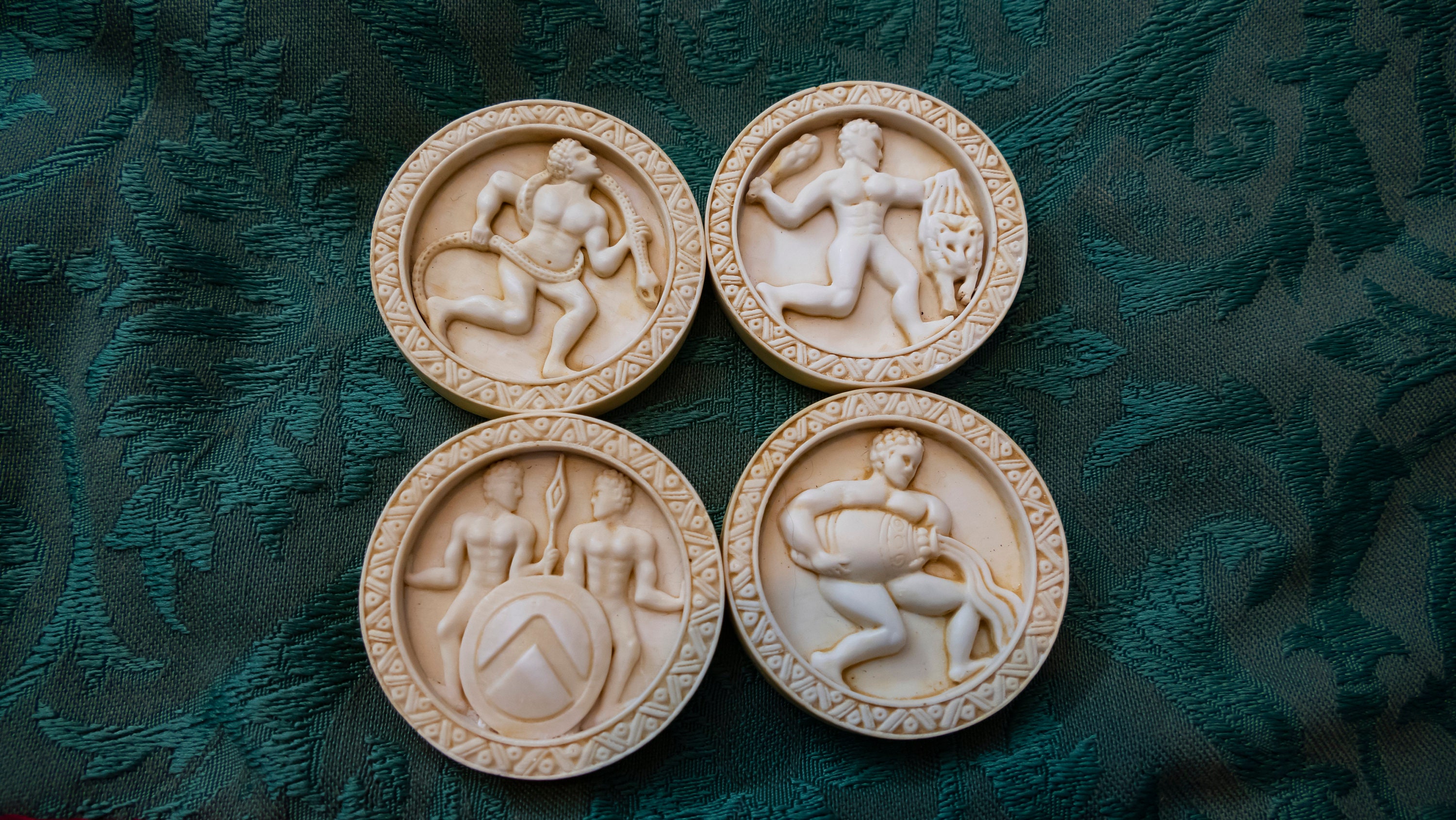 Medieval Style Backgammon Set 12th Century Astrological - Etsy