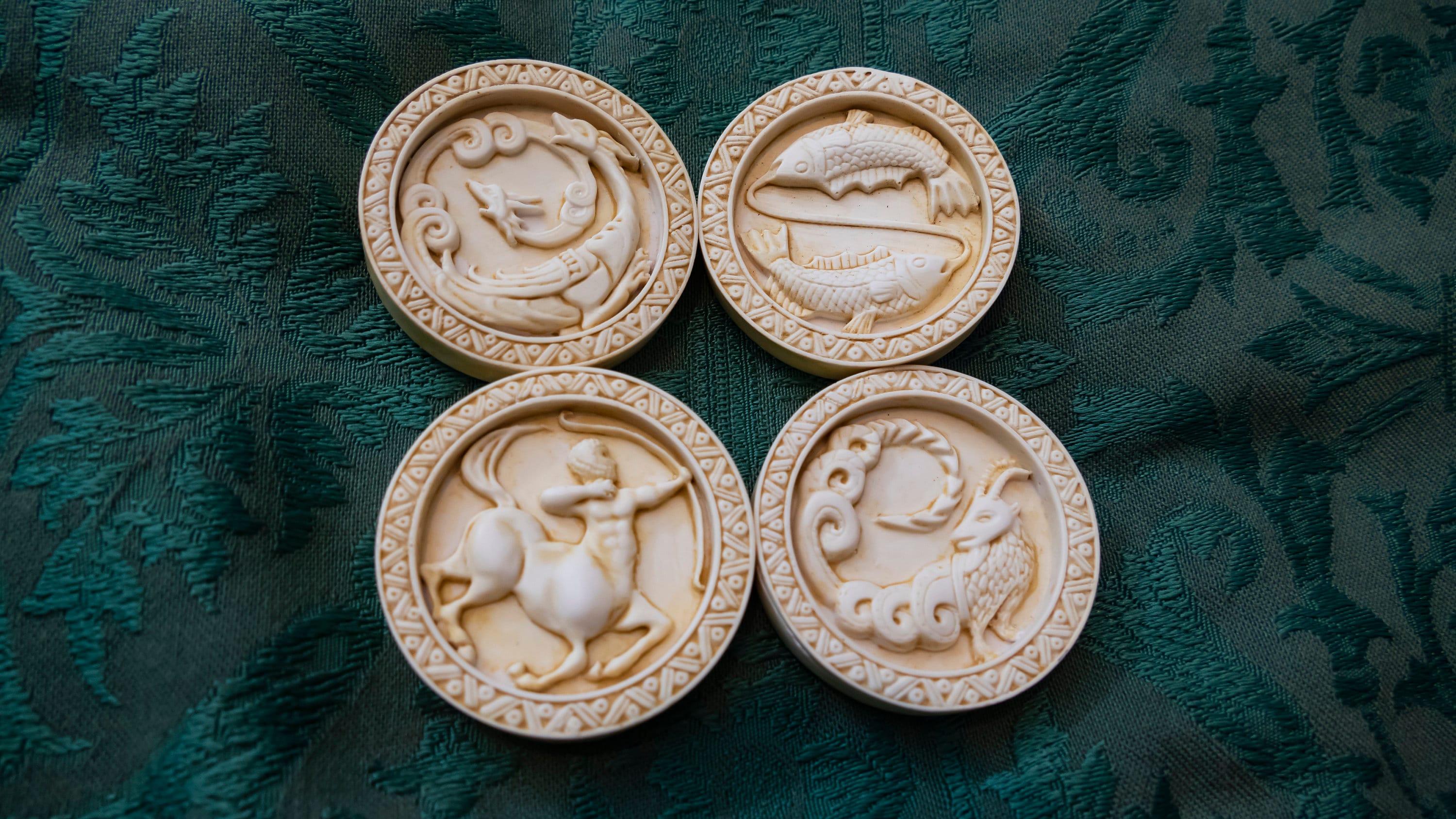 Medieval Style Backgammon Set 12th Century Astrological - Etsy