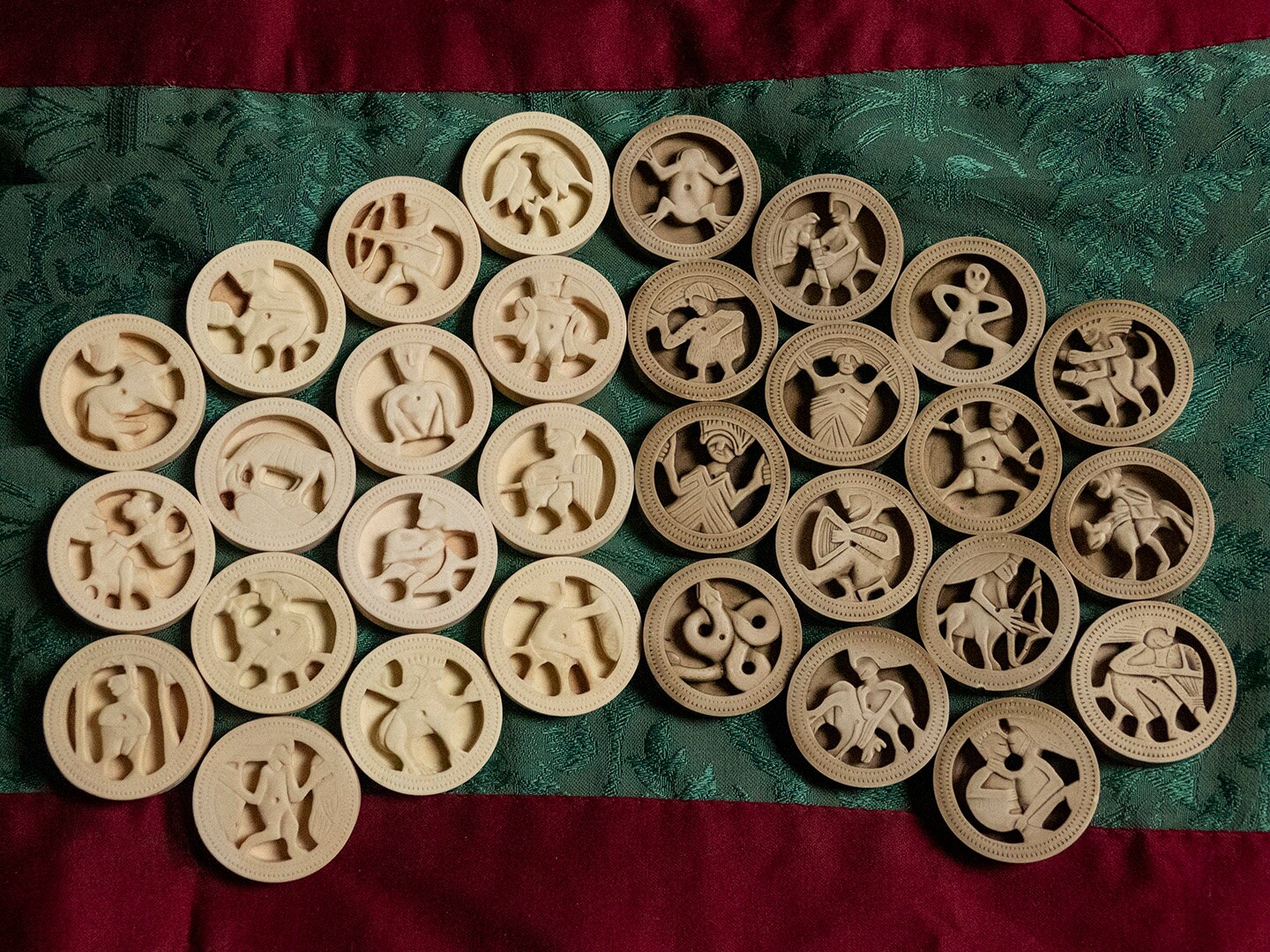 Gloucester Tabula Set - 11th Century Medieval Backgammon Replica - Etsy