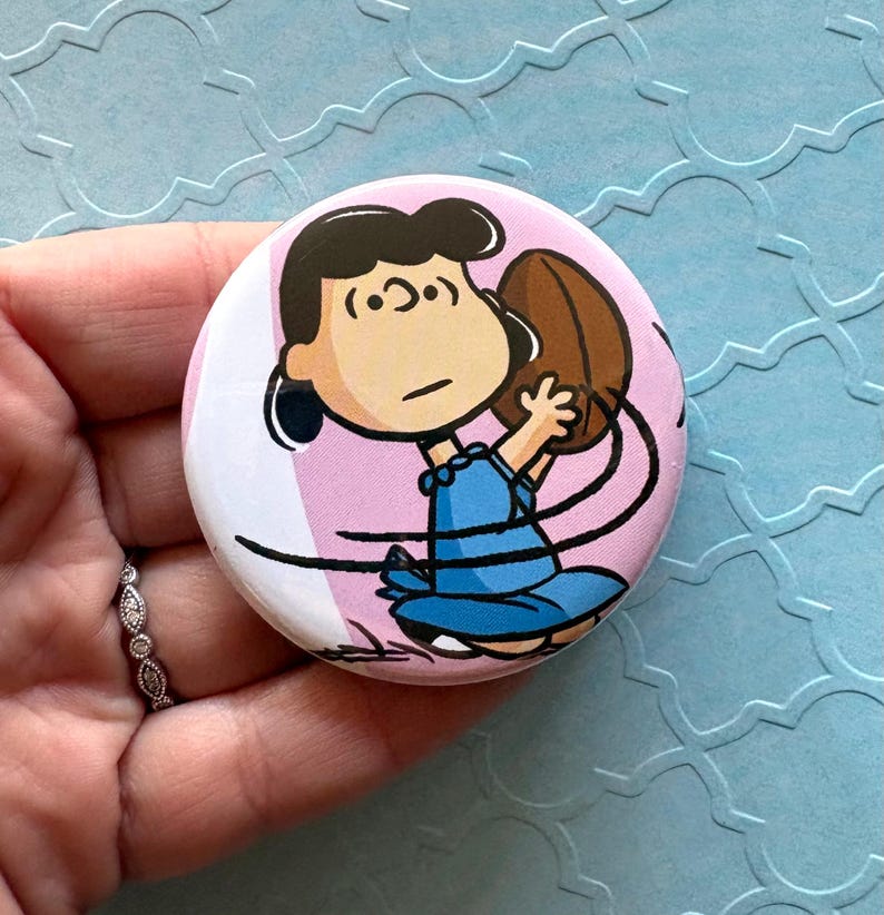 Charlie Brown Children's Book Button Magnet 2.25 Inches Set of 6 ...