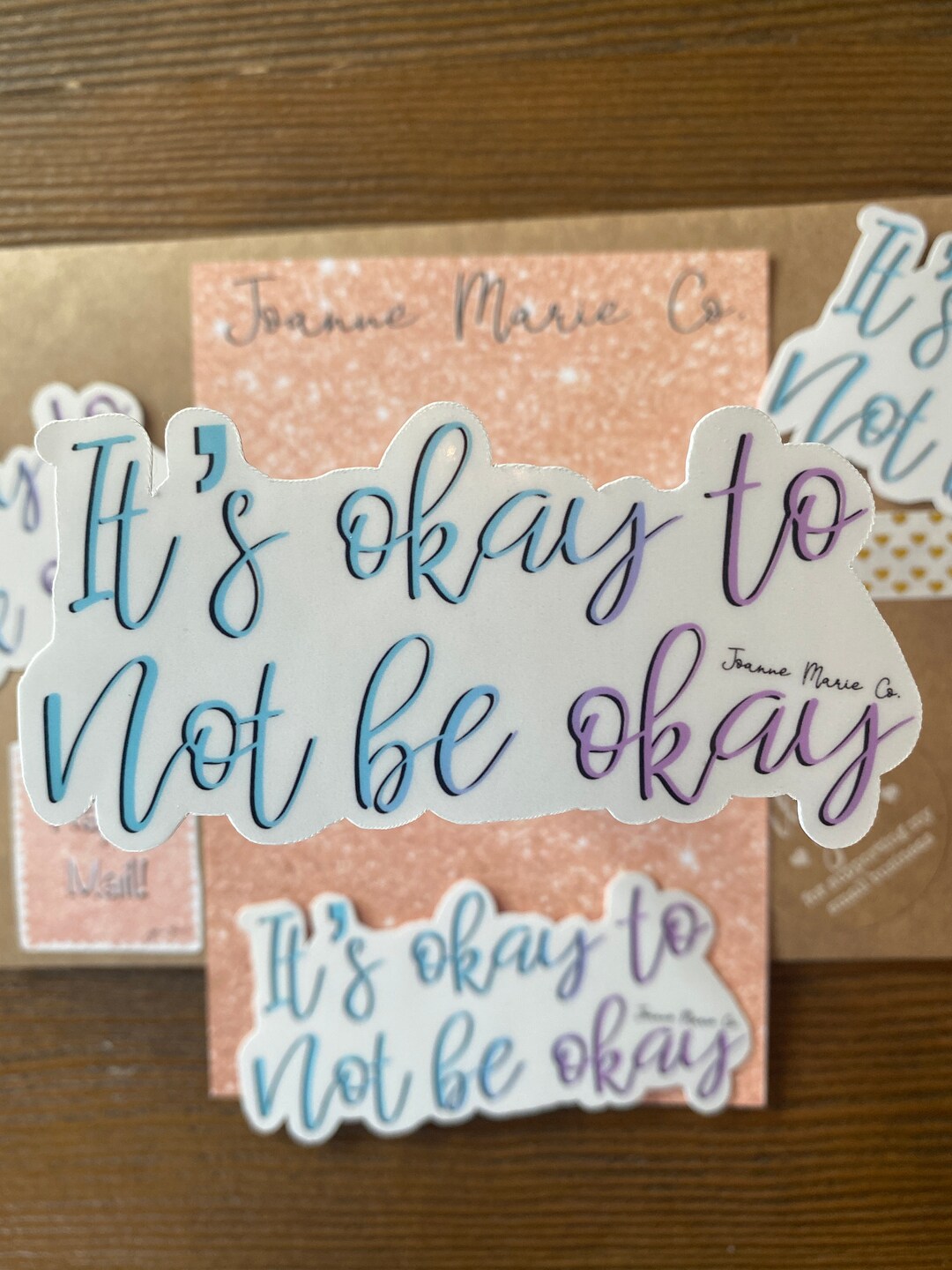 It's Okay to Not Be Okay Sticker - Etsy