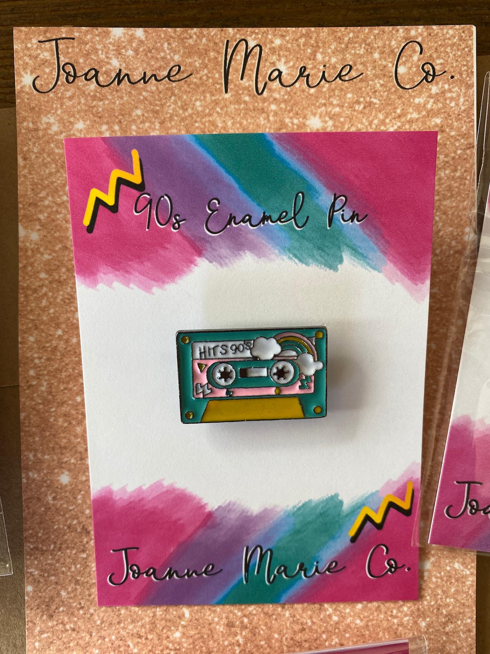 90s Enamel Pin | Etsy
