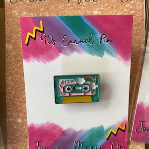 90s Enamel Pin - Etsy