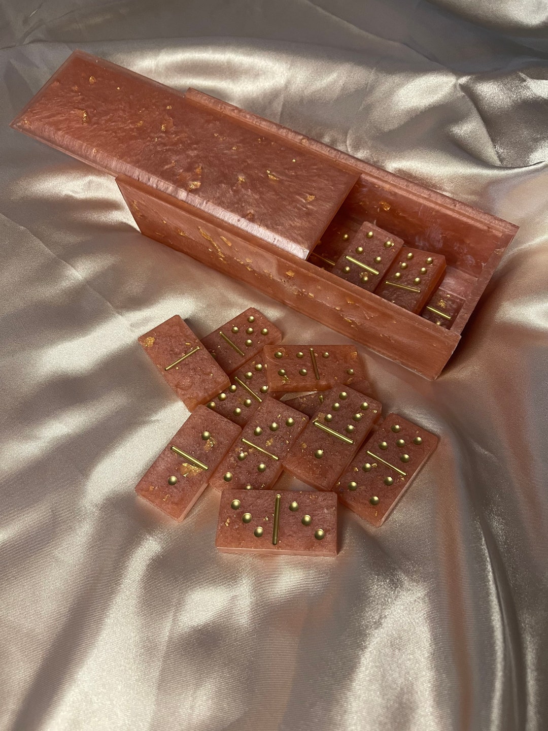 Set of Resin Dominoes - Etsy